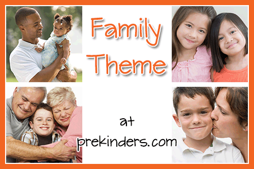 NEW 26 FAMILY THEMED WORKSHEETS FOR PRESCHOOLERS Family Worksheet
