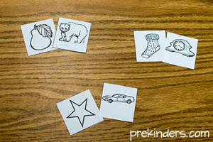 Rhyming Cards - PreKinders
