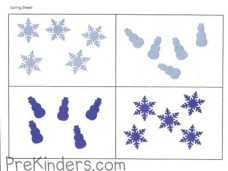 Sorting Printables - PreKinders Preschool Activities