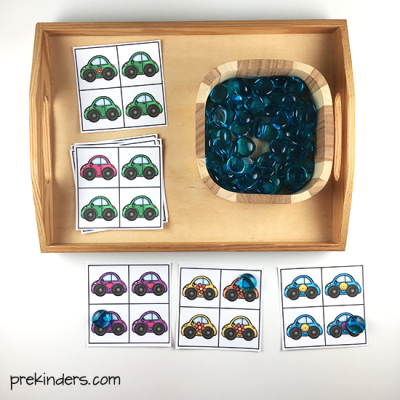 Transportation Same/Different Cards - PreKinders Preschool Activities