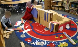 Block Center - PreKinders Preschool Activities