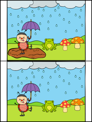 Butterfly Matching Game & More Bug Visual Discrimination Games