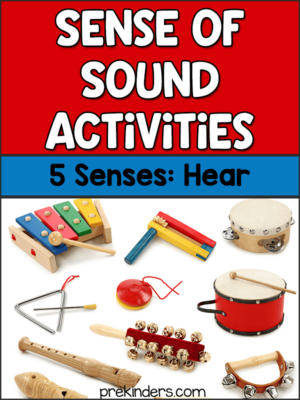 Pre-K Science: Sense of Sound Activities - PreKinders Preschool Activities