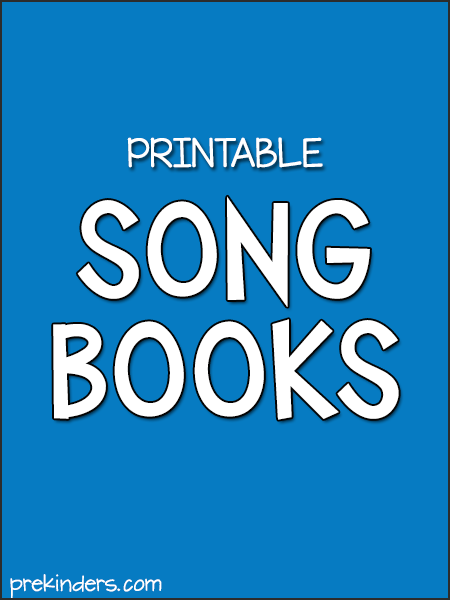 Song Books - PreKinders