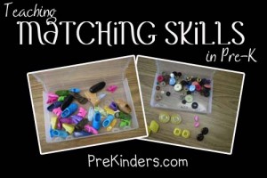 Pre-K Math: Matching Skills - PreKinders Preschool Activities