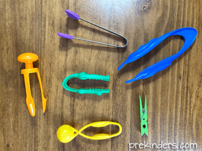 More Fine Motor Skills - PreKinders Preschool Activities