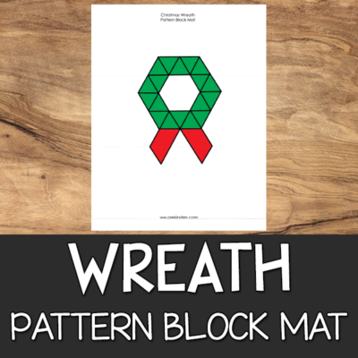 Christmas Pattern Blocks - PreKinders