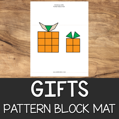 Christmas Pattern Blocks - PreKinders