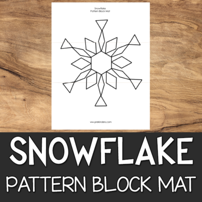 Christmas Pattern Blocks - PreKinders