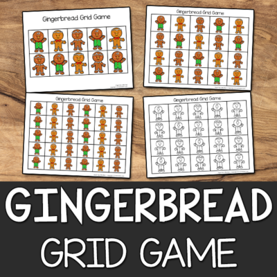 More Grid Games - PreKinders Preschool Activities