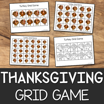 More Grid Games - PreKinders Preschool Activities