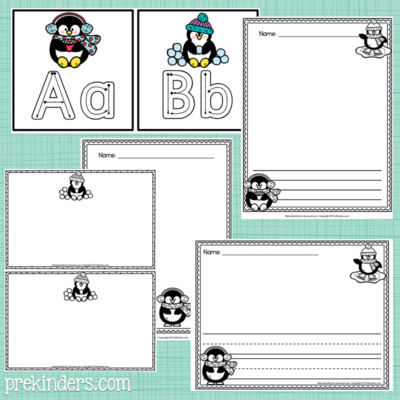 Winter Word Cards - PreKinders Preschool Activities