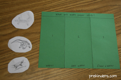 Making Glue Experiment - PreKinders Preschool Activities