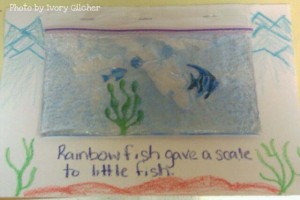 Rainbow Fish Art Activity - PreKinders Preschool Activities