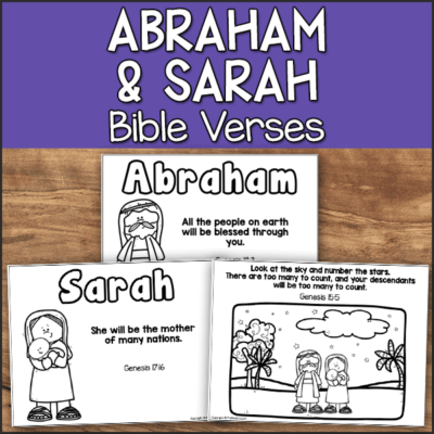 Abraham & Sarah: Christian Preschool Activities - PreKinders Preschool ...
