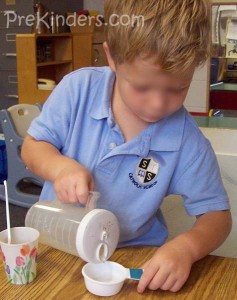 Bubble Chemistry Science Experiment - PreKinders Preschool Activities