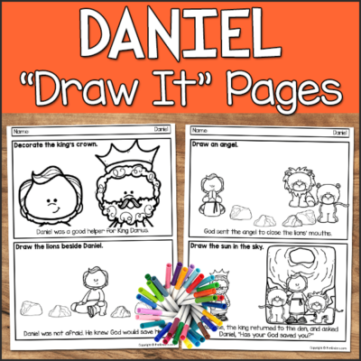 Daniel: Christian Preschool Activities - PreKinders Preschool Activities