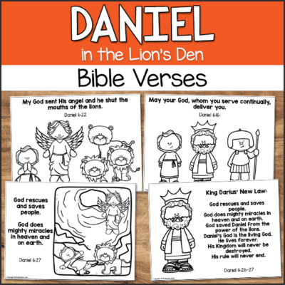 Daniel: Christian Preschool Activities - PreKinders Preschool Activities