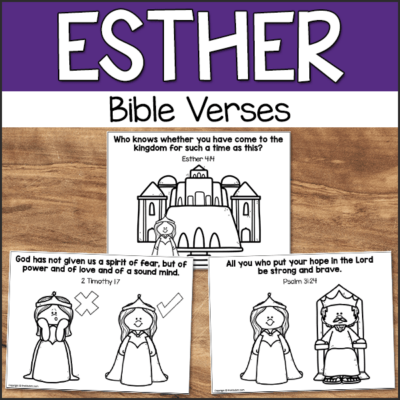 Esther: Christian Preschool Activities - PreKinders Preschool Activities