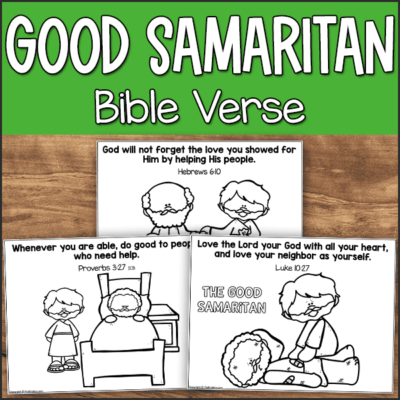 Good Samaritan: Christian Preschool Activities - PreKinders Preschool ...