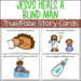 Jesus Heals a Blind Man: Bible Story Activities - PreKinders Preschool ...