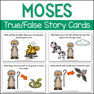 Moses & Pharaoh: Christian Preschool Activities - PreKinders Preschool ...