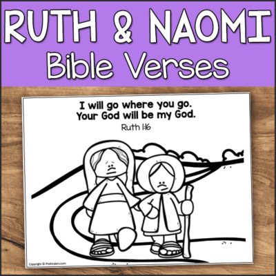 Ruth & Naomi: Christian Preschool Activities - PreKinders Preschool ...