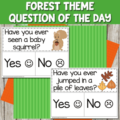 Forest Theme Activities for Pre-K & Preschool Kids