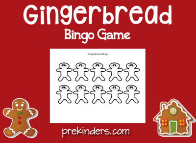 Gingerbread Theme - PreKinders Preschool Activities