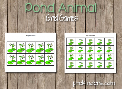 Pond Life Theme - PreKinders Preschool Activities