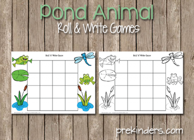 Pond Life Theme - PreKinders