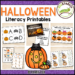 Halloween Picture Word Cards - PreKinders Preschool Activities