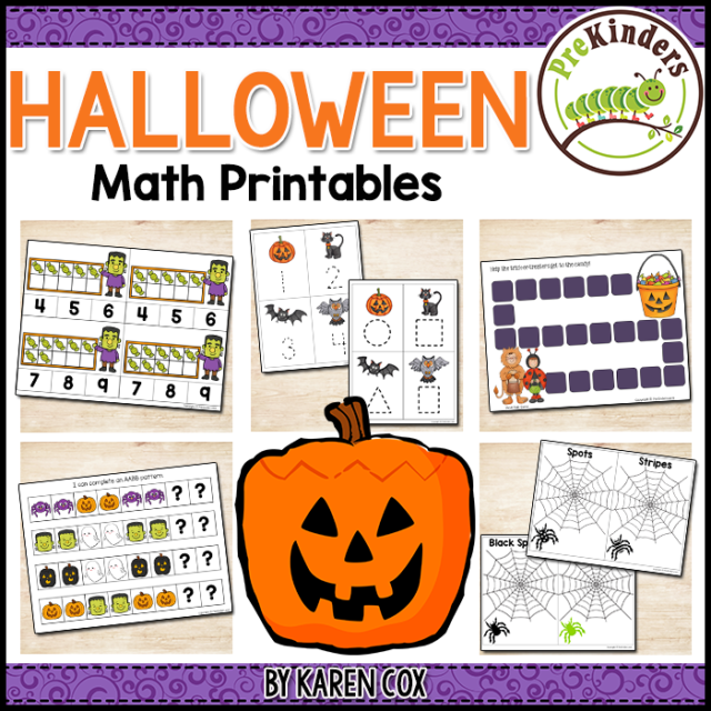 Five Little Pumpkins Printable Books - PreKinders