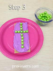 Easter: Cross Snack - PreKinders Preschool Activities