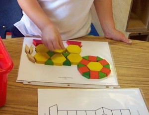 Safari Animal Pattern Block Mats - PreKinders Preschool Activities
