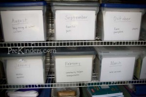 Organizing and Storing Teaching Materials - PreKinders Preschool Activities