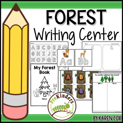 Forest Picture Word Cards - PreKinders Preschool Activities