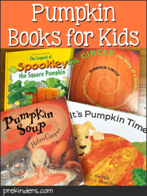 Pumpkin & Halloween Books for Pre-K - PreKinders Preschool Activities