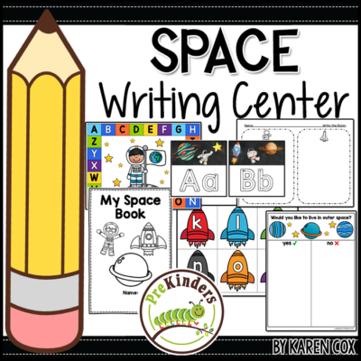 Space Picture-Word Cards - PreKinders