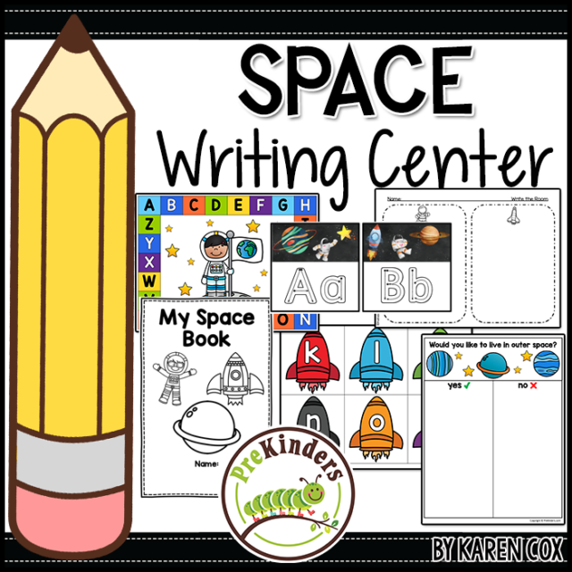 Space Picture-Word Cards - PreKinders