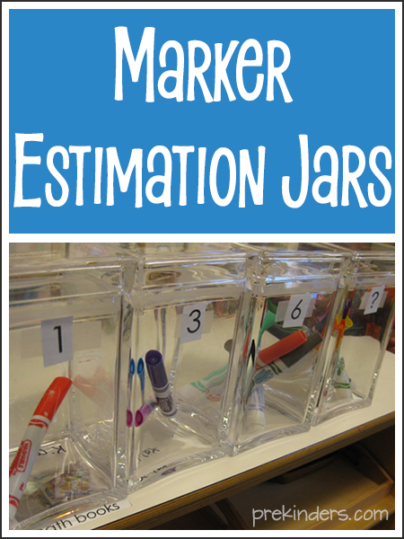Marker Estimation Jars - PreKinders
