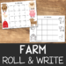 Roll 'n' Write Games - PreKinders