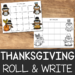 Roll 'n' Write Games - PreKinders