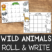 Roll 'n' Write Games - PreKinders
