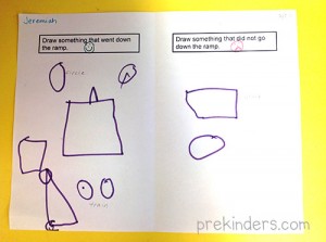 Exploring Science in Pre-K with Ramps - PreKinders Preschool Activities