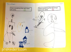 Exploring Science in Pre-K with Ramps - PreKinders Preschool Activities