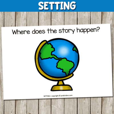 Story Elements in Pre-K - PreKinders Preschool Activities