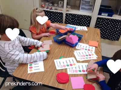 Sandwich Shop Math Fun - PreKinders Preschool Activities