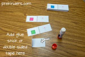Mailbox Math for Valentine's Day in Preschool - PreKinders