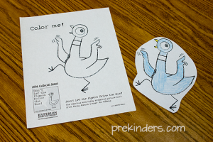 The Pigeon Counts! Game - PreKinders